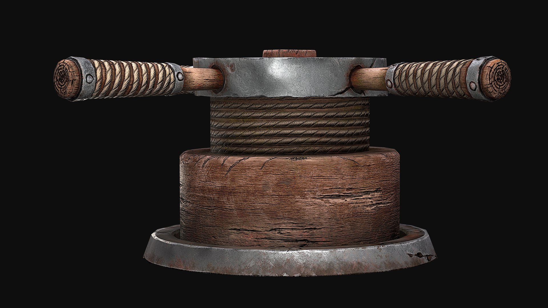 3D Rotating Mechanism - TurboSquid 1789091