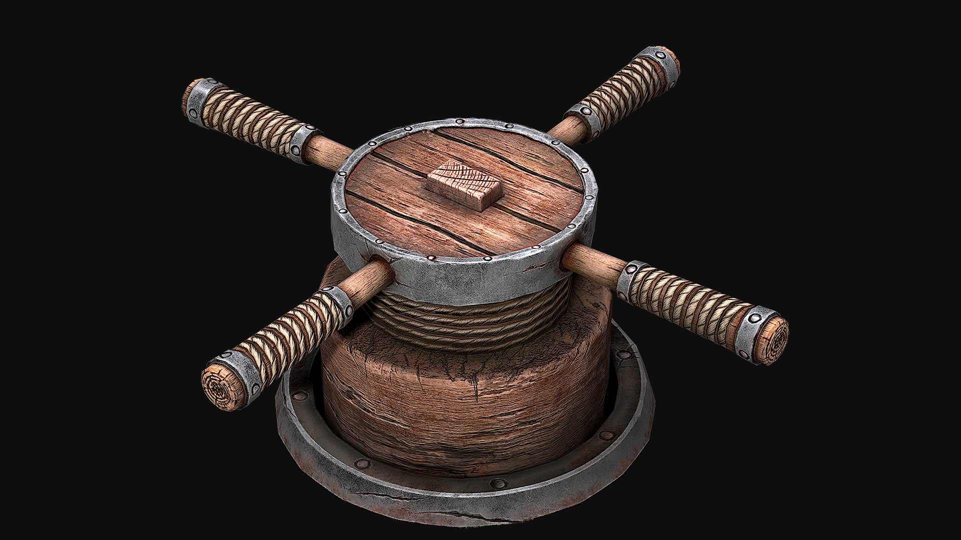 3D Rotating Mechanism - TurboSquid 1789091