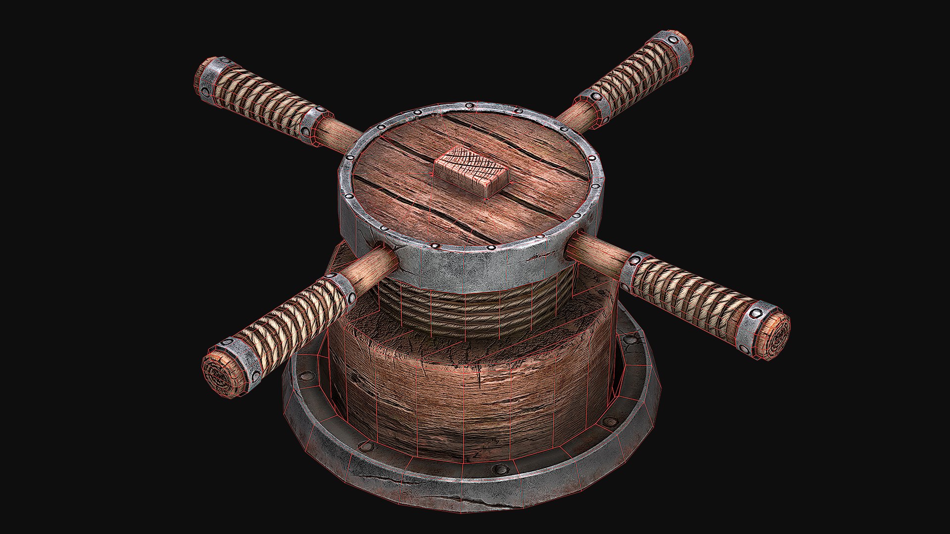 3D Rotating Mechanism - TurboSquid 1789091