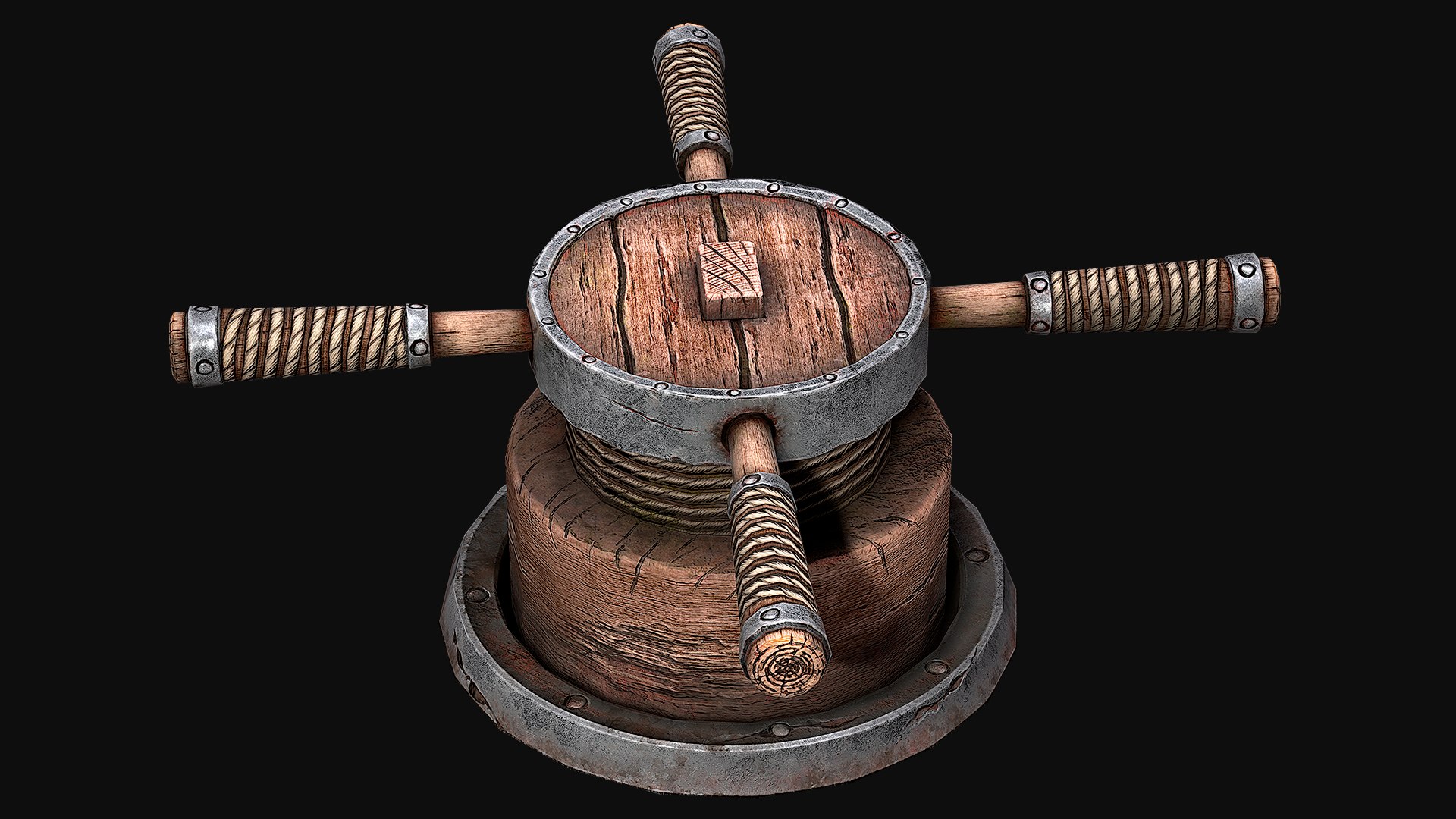 3D Rotating Mechanism - TurboSquid 1789091