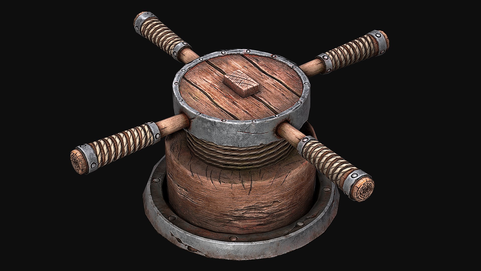 3D Rotating Mechanism - TurboSquid 1789091