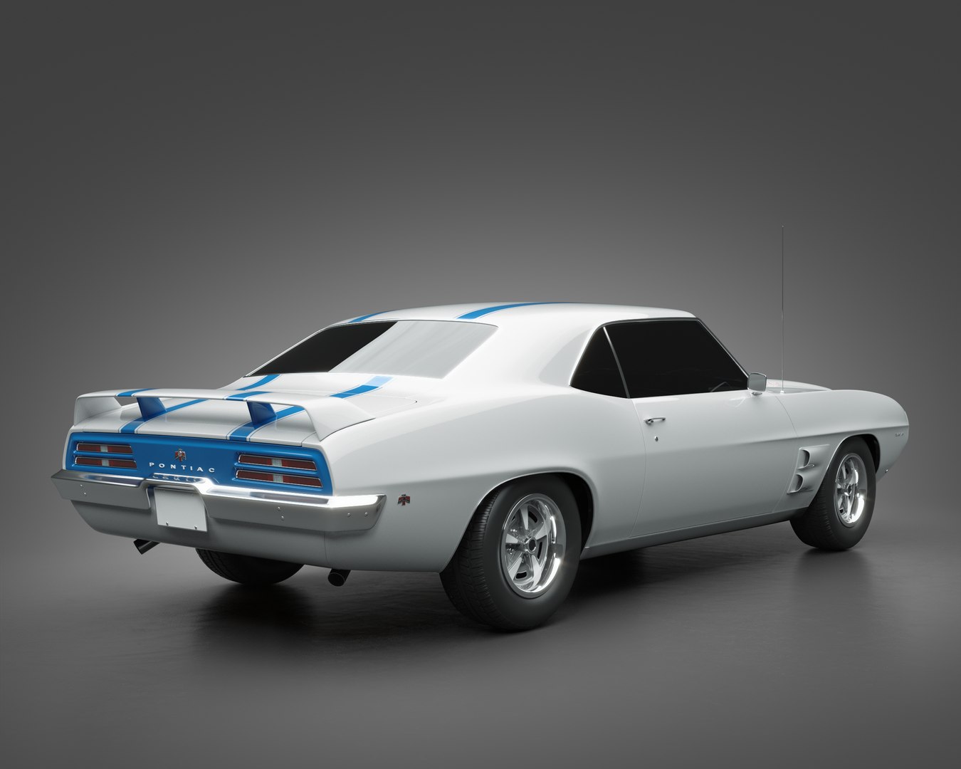 3D 1969 Pontiac Firebird Trans Am Model - TurboSquid 1741104