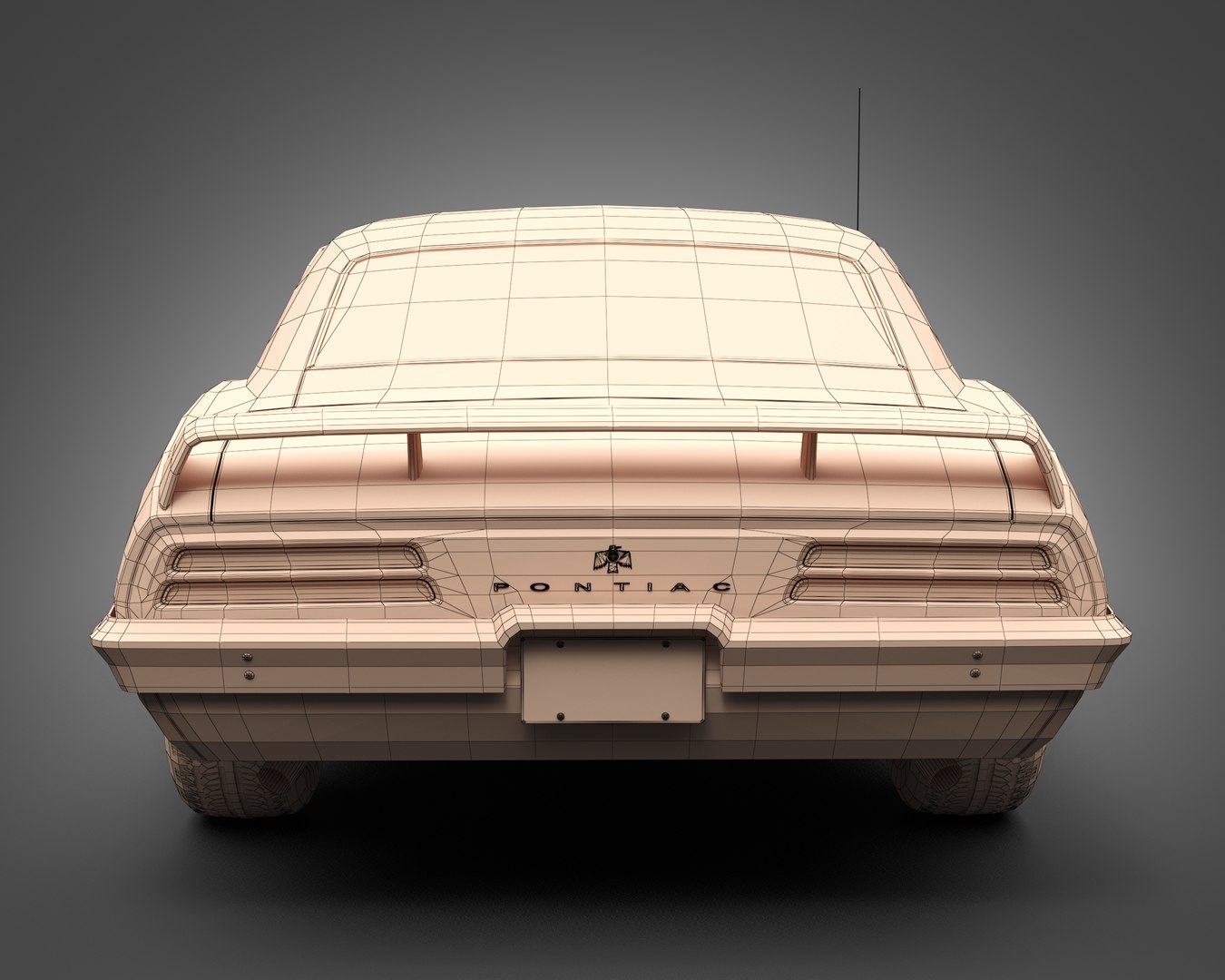 3D 1969 Pontiac Firebird Trans Am Model - TurboSquid 1741104