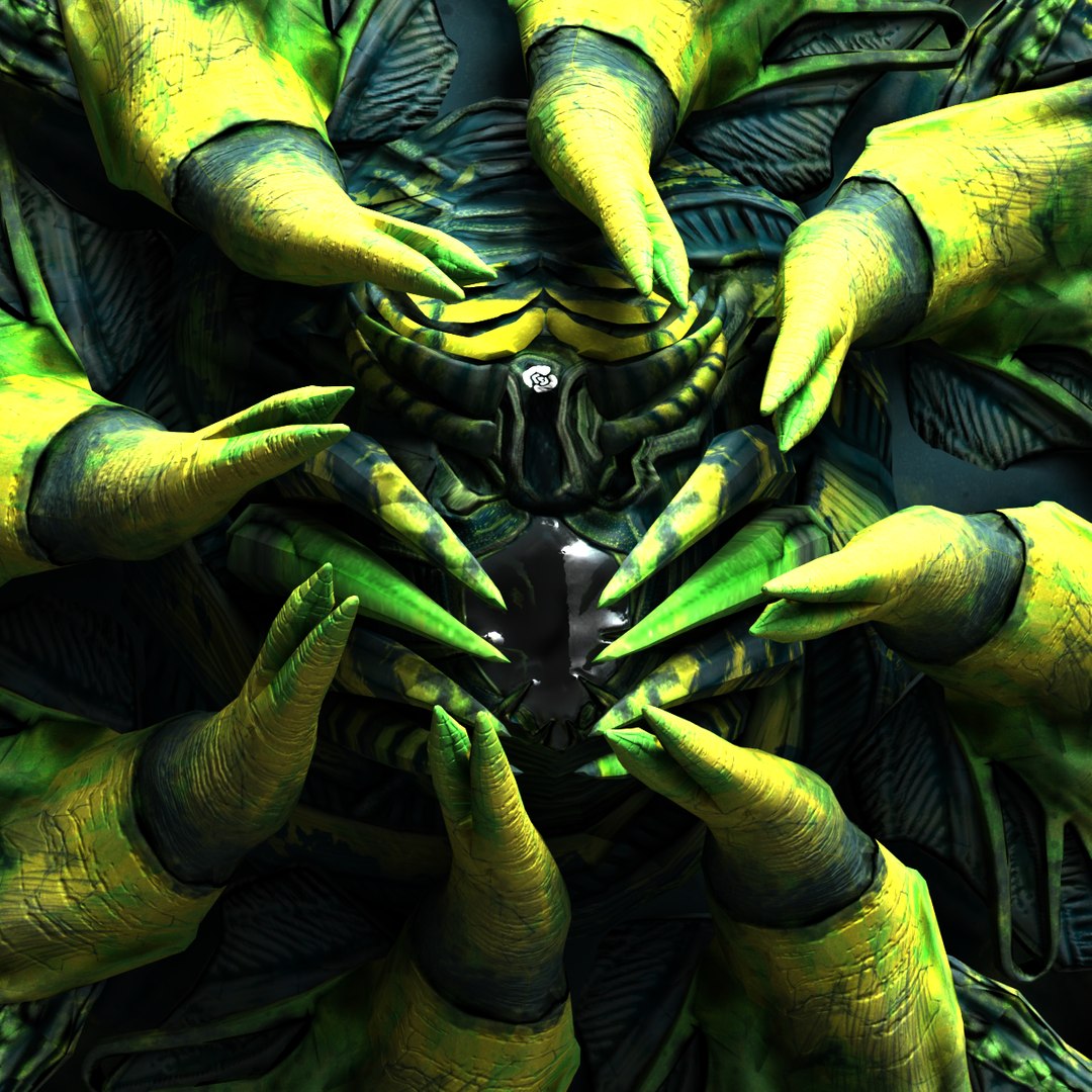 3D Thargoid Interceptors Model - TurboSquid 1730248