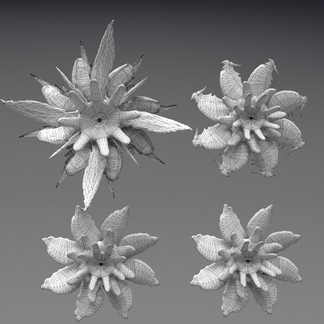 3D Thargoid Interceptors Model - TurboSquid 1730248