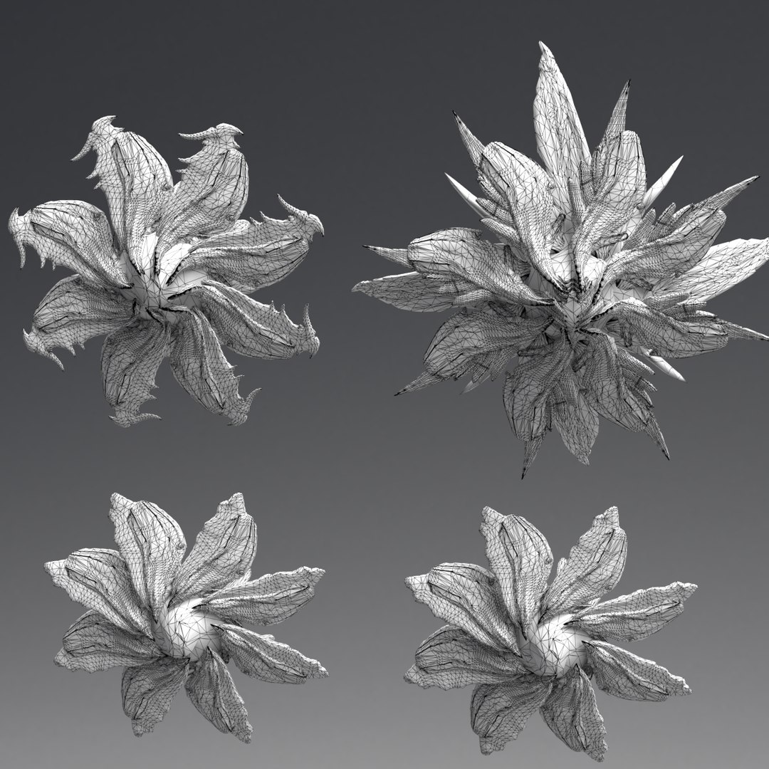 3D Thargoid Interceptors Model - TurboSquid 1730248