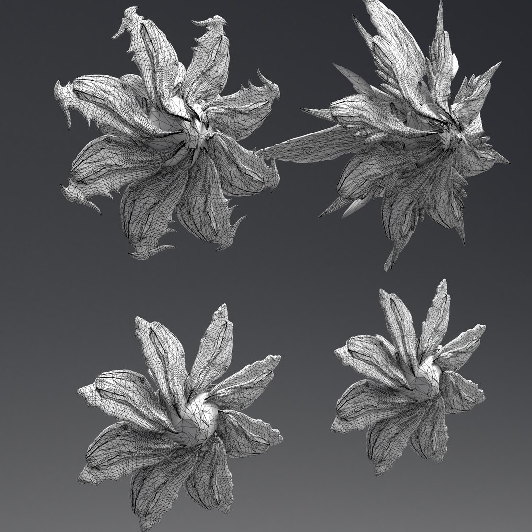 3D Thargoid Interceptors Model - TurboSquid 1730248