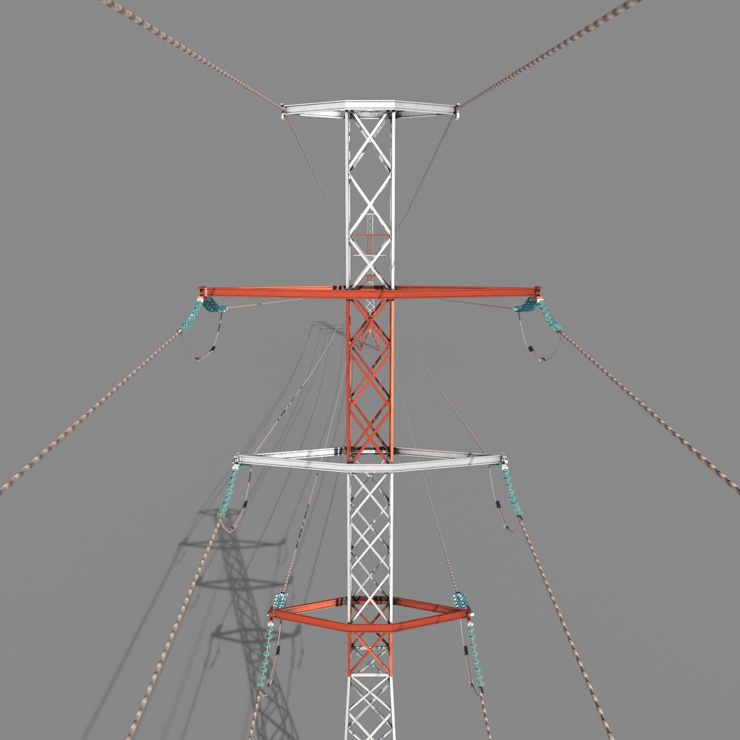 3D Electricity Poles - TurboSquid 1475794