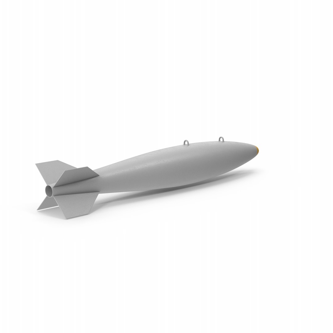 3D Aircraft Bomb - TurboSquid 2175507