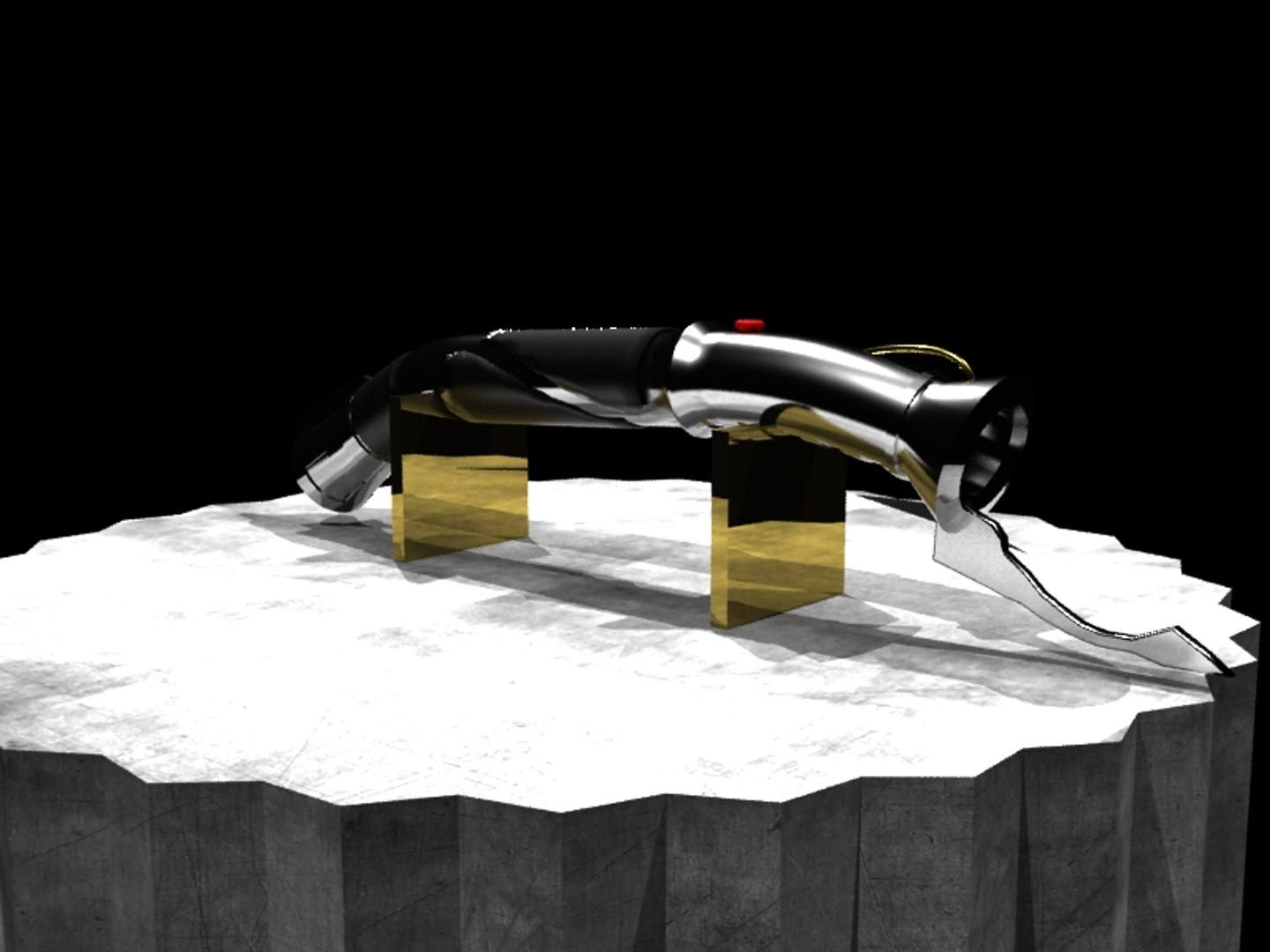 Free Count Dooku S Lightsaber 3d Model