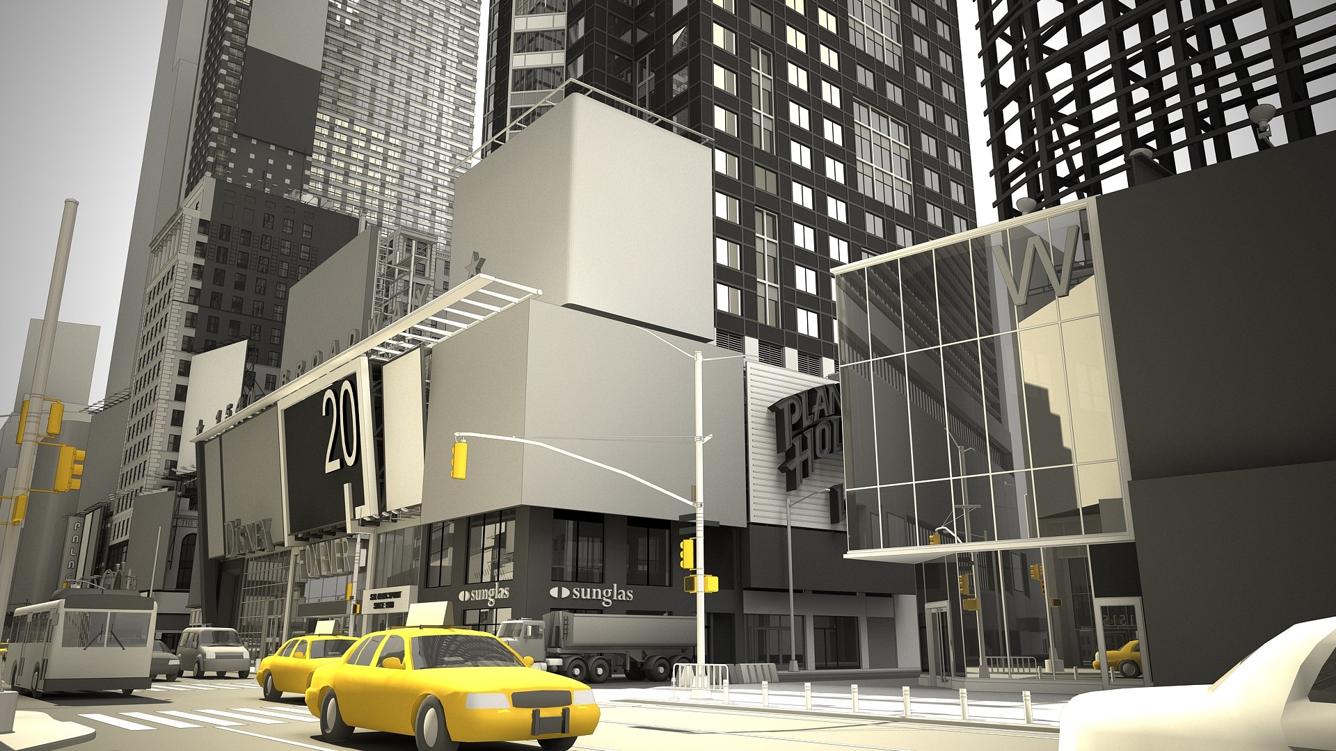 3D square generic - TurboSquid 1662195