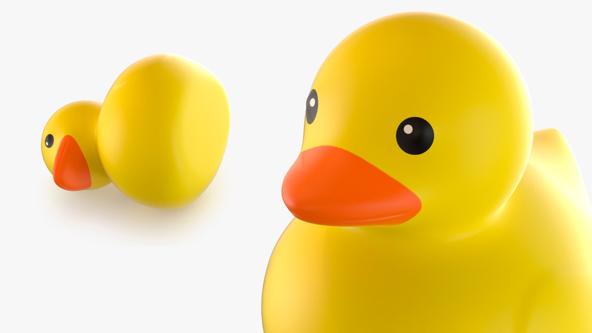 Rubber Duck For 3D Print 3D Model - TurboSquid 2285086