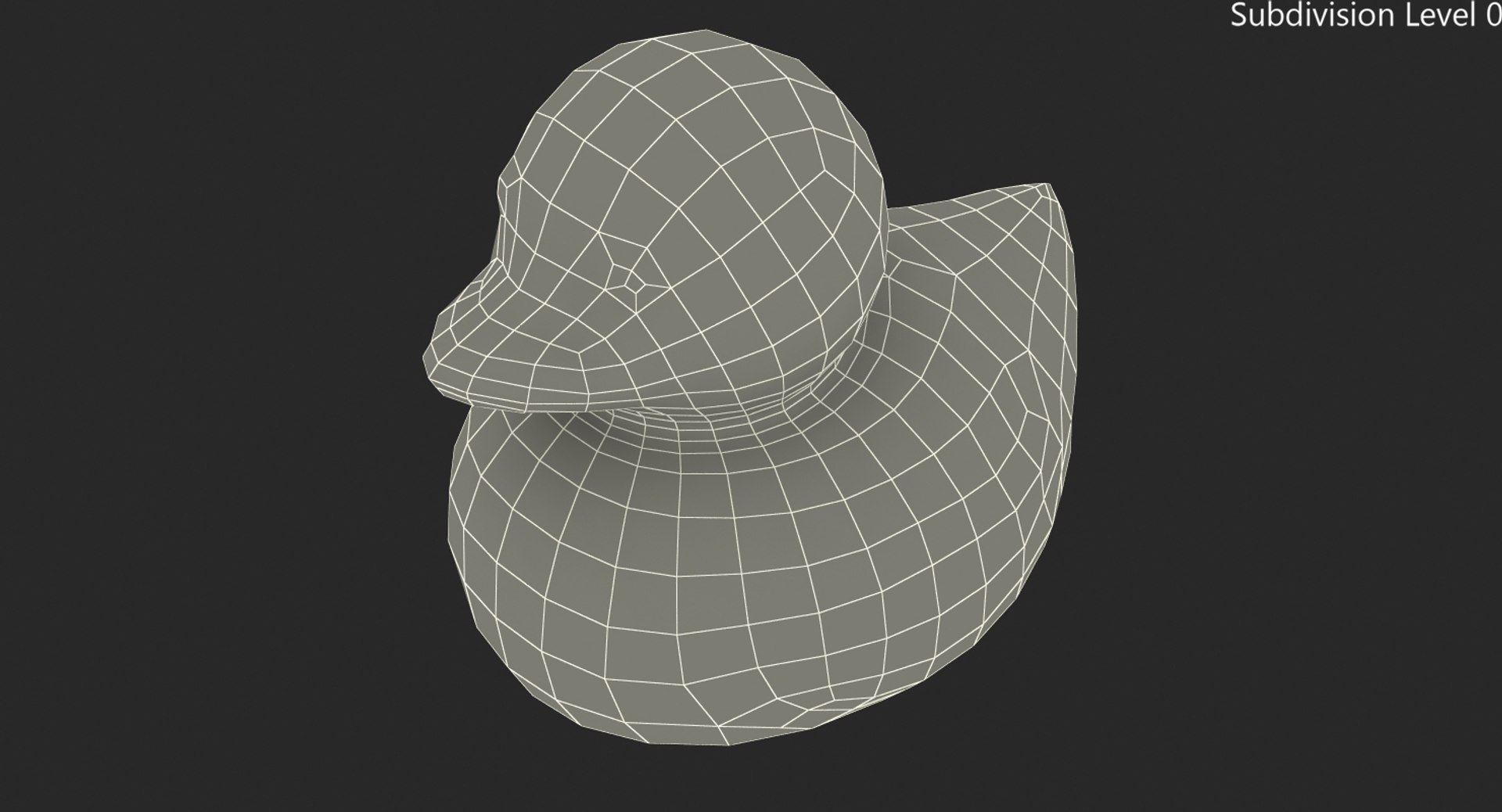 Rubber Duck For 3D Print 3D Model - TurboSquid 2285086