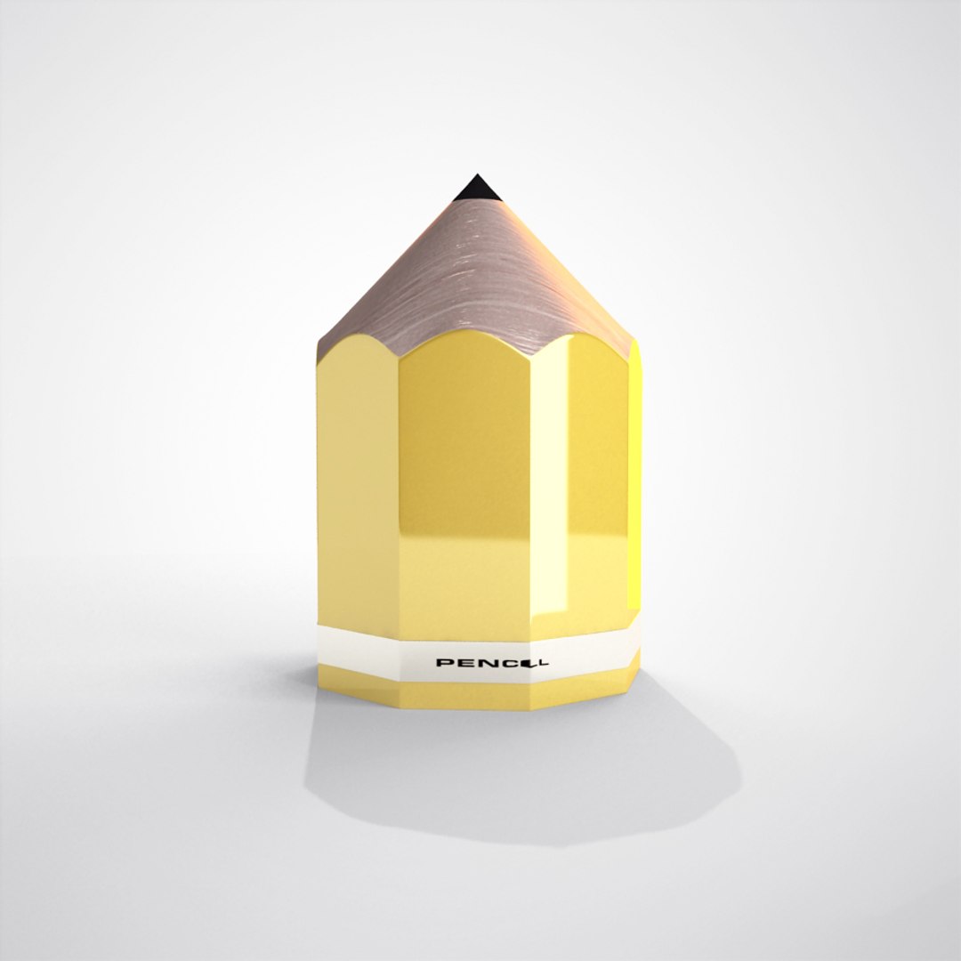 3d Pencil Model