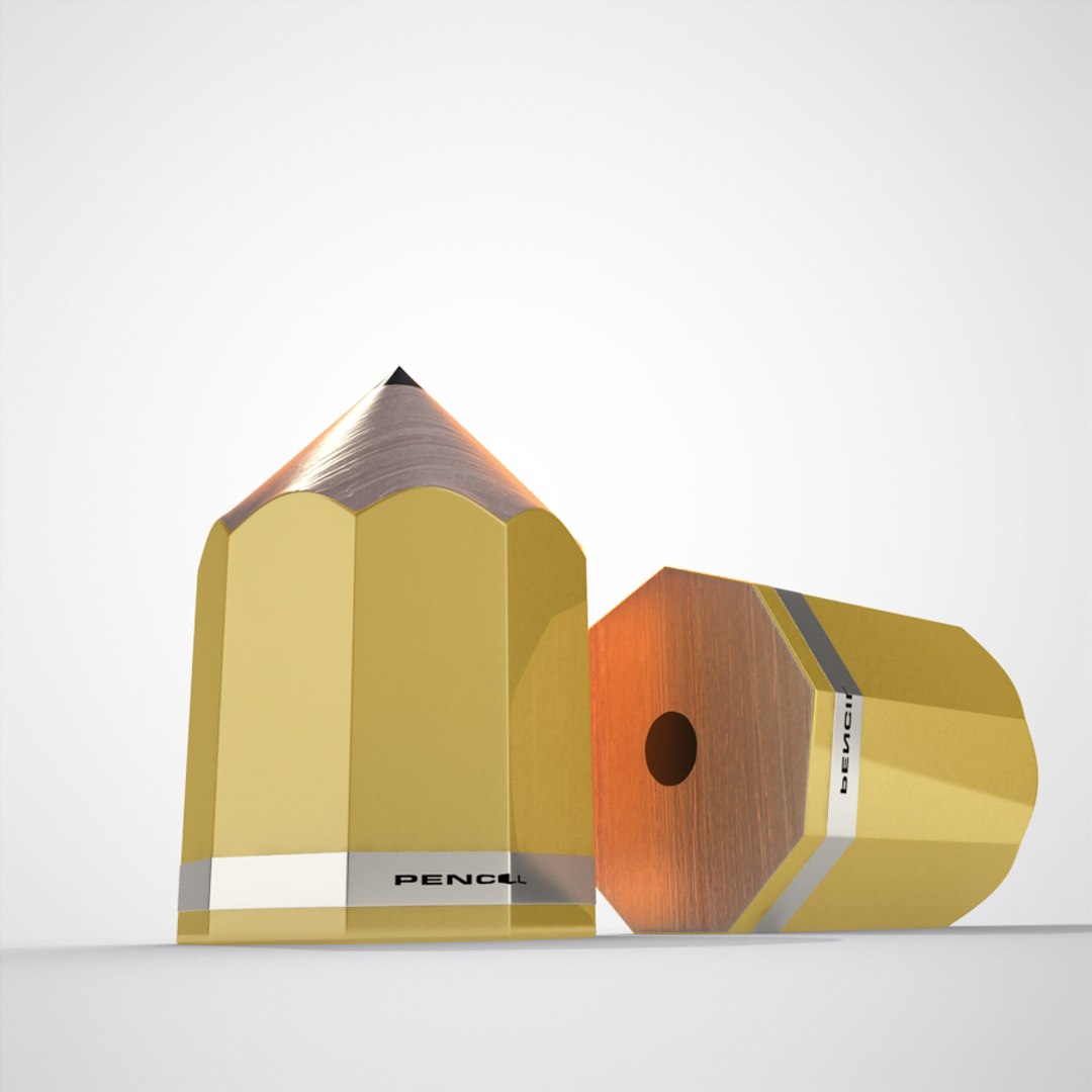3d Pencil Model