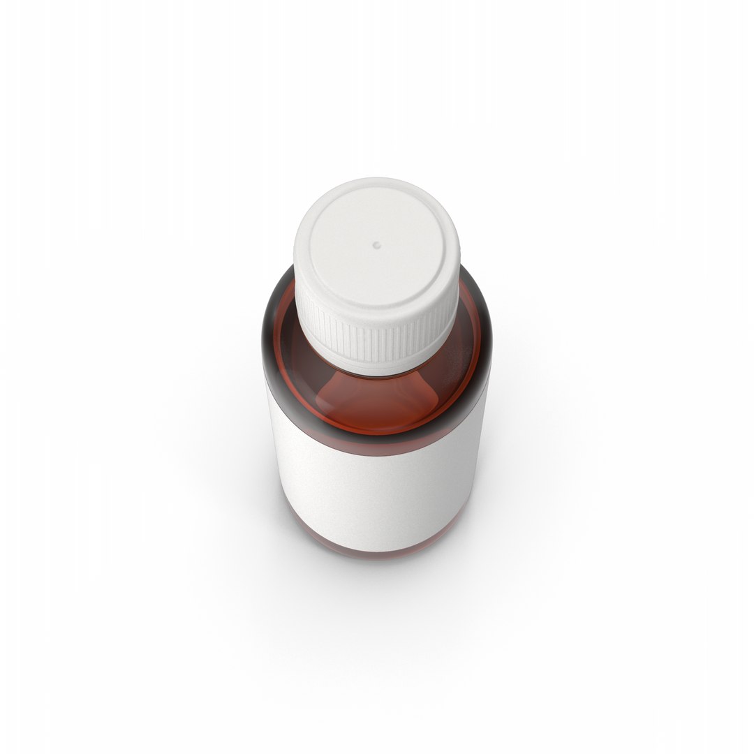Brown Pill Bottle 3D Model - TurboSquid 1938018