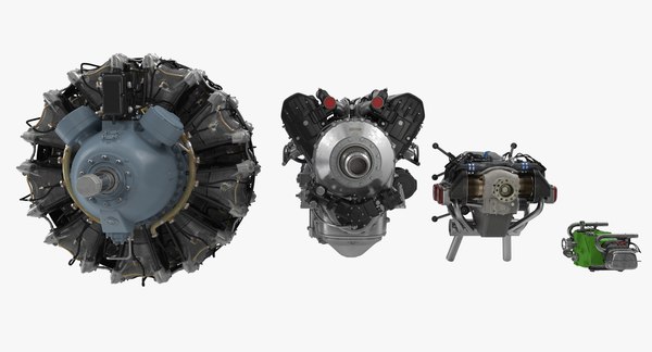 Aircraft engines 2 3D model - TurboSquid 1150032