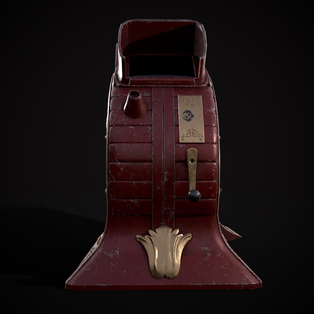 3D Vintage Peep Show - TurboSquid 2153553