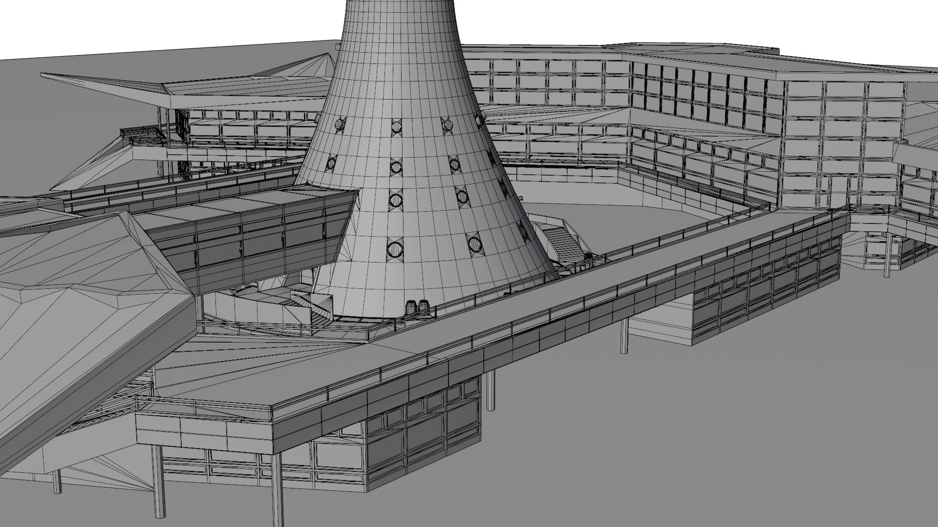 3D Berlin TV Tower - TurboSquid 2102730