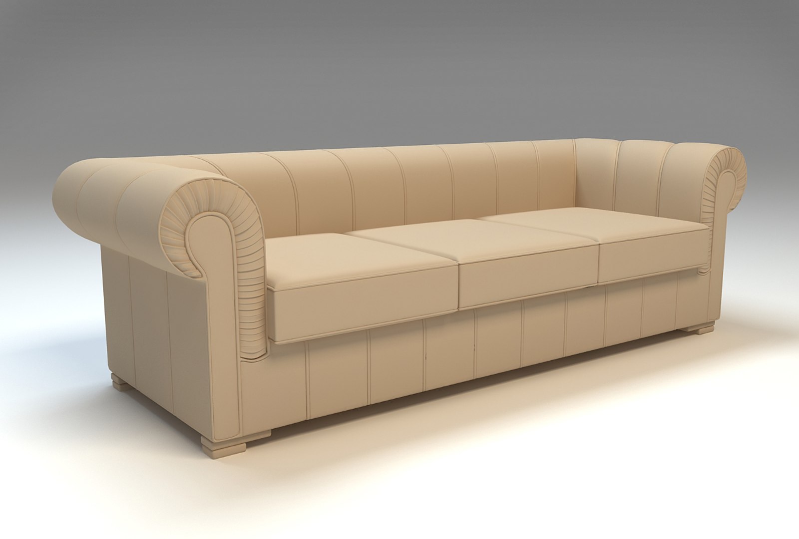 3d furniture blocks sofas model