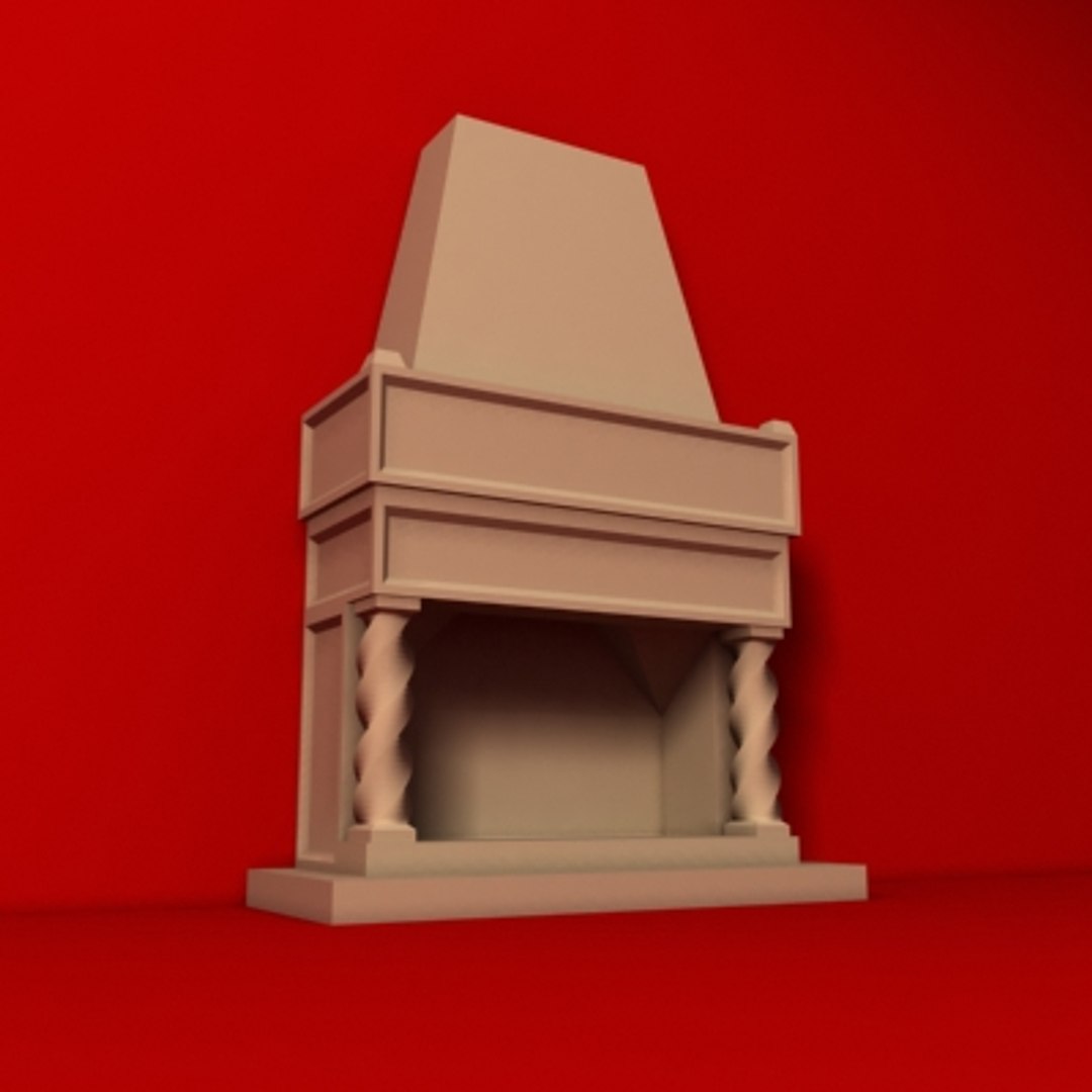 3d Model Fireplace
