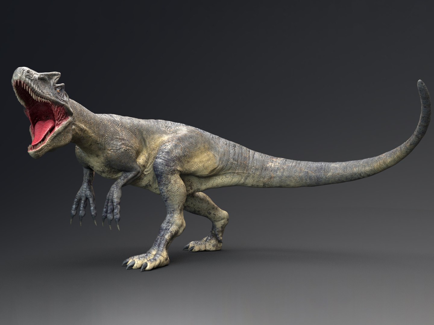 Allosaurus Unreal Engine - Unity Projects 3D Model - TurboSquid 2201109