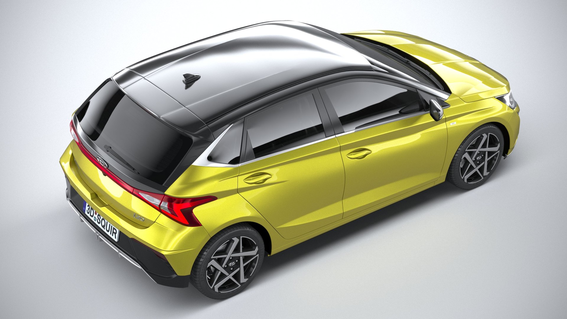 Hyundai I20 2024 3D Model - TurboSquid 2122000