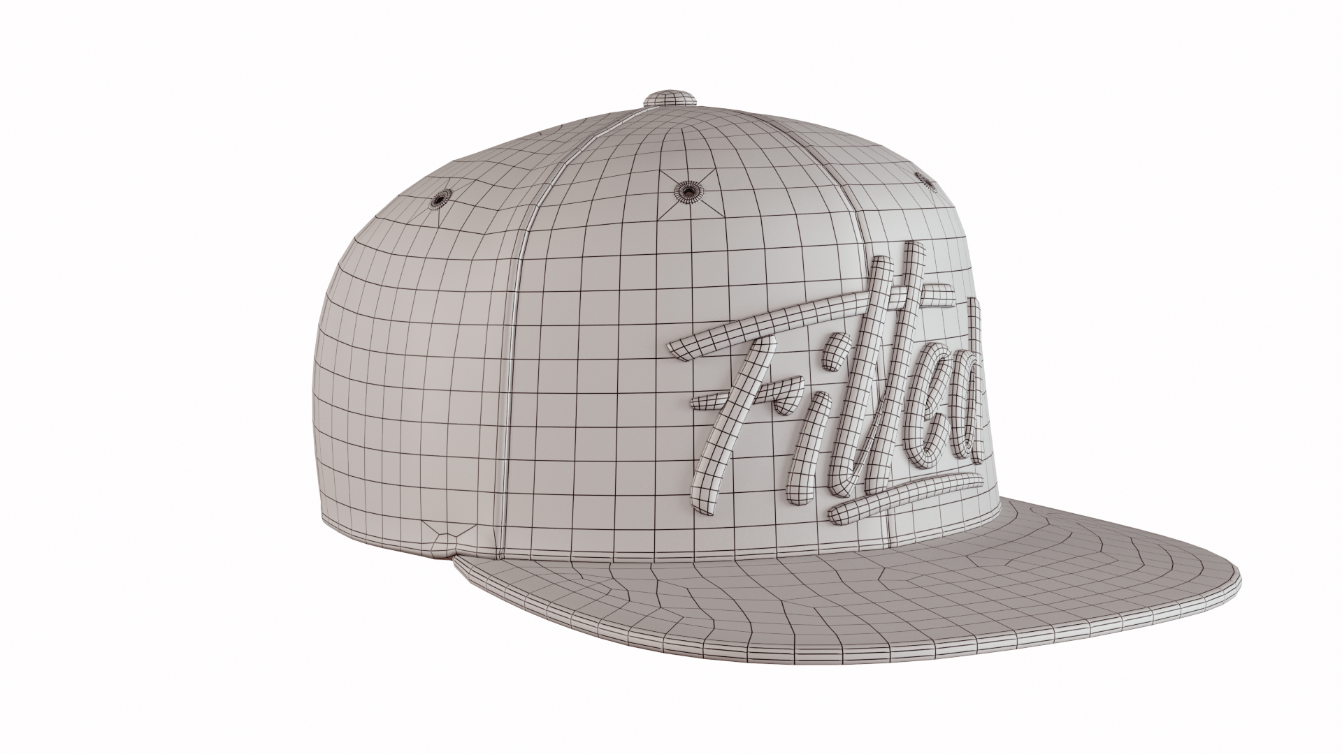 Fitted Cap 3D Model - TurboSquid 1634766