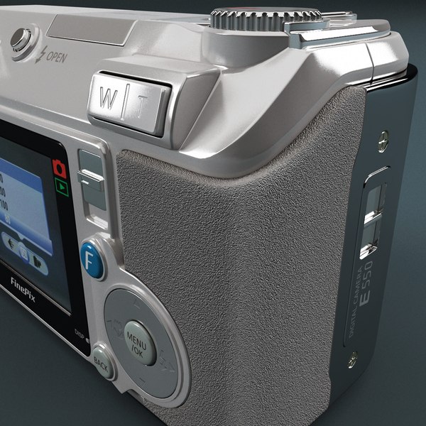 digital cameras v5 3d obj
