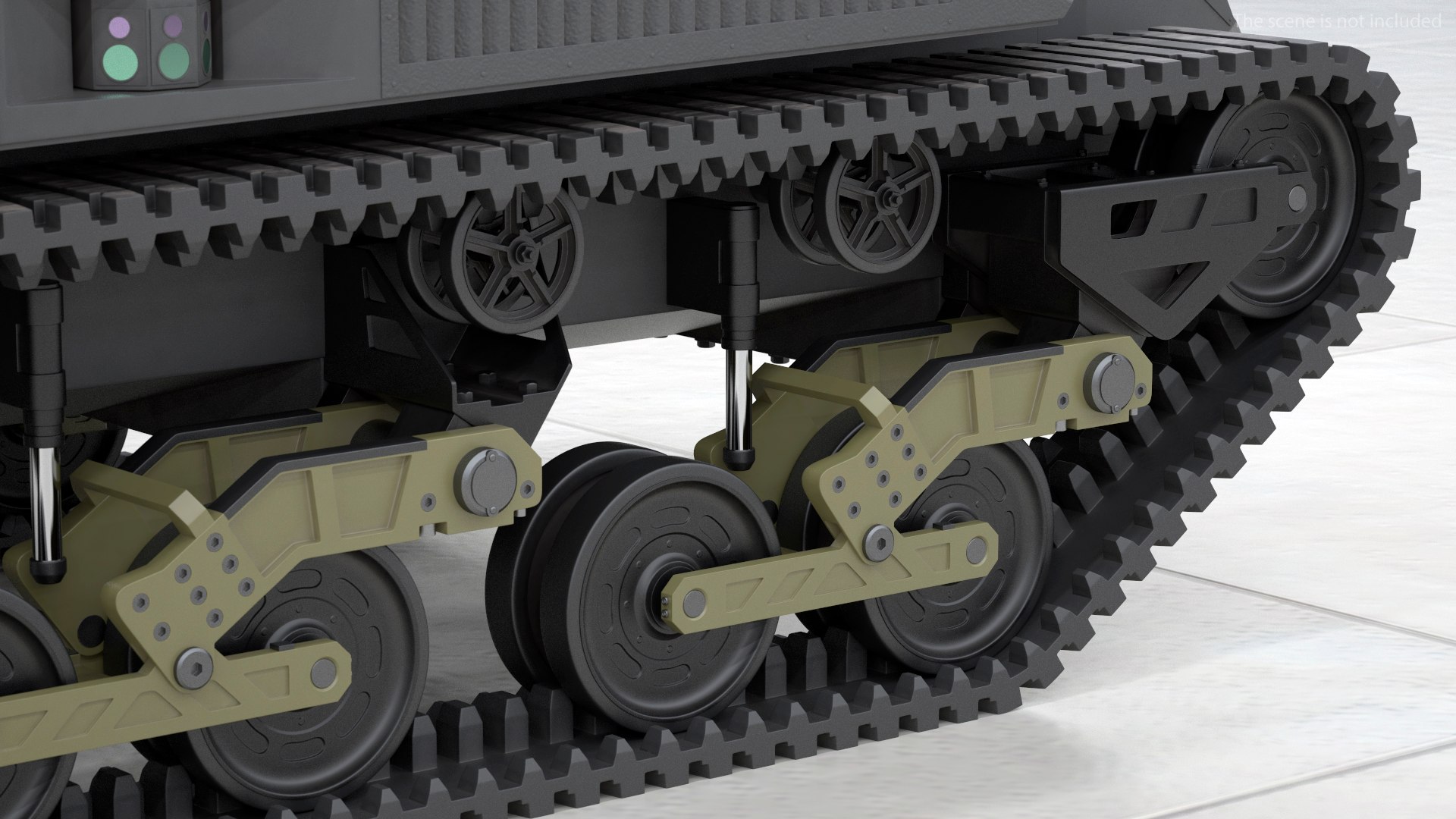 3D Ripsaw M5 Robotic Combat Vehicle Rigged - TurboSquid 1787343