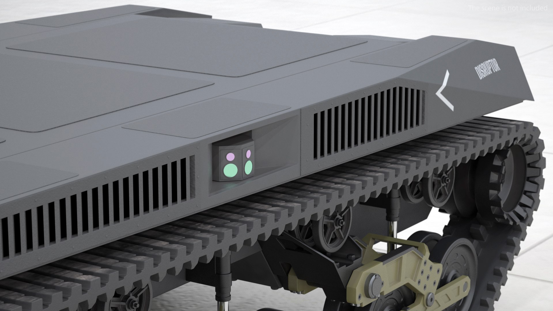 3D Ripsaw M5 Robotic Combat Vehicle Rigged - TurboSquid 1787343