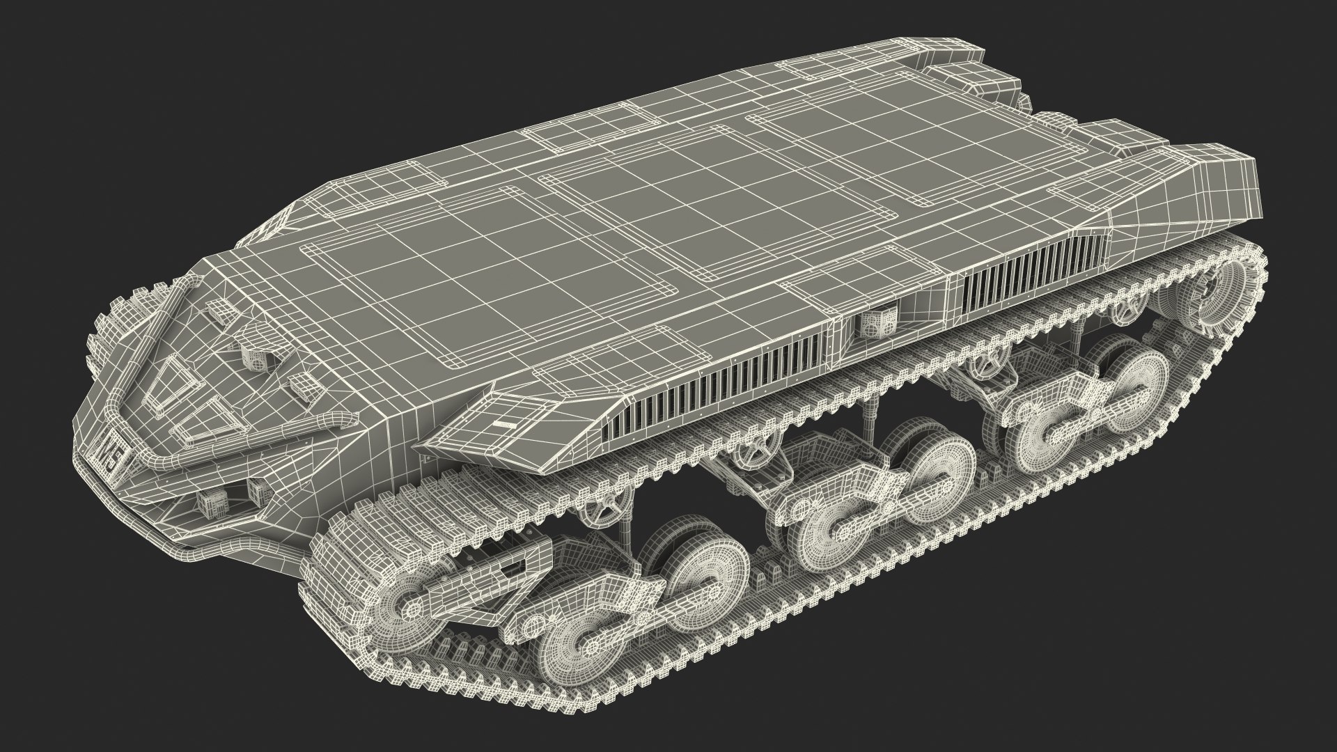 3D Ripsaw M5 Robotic Combat Vehicle Rigged - TurboSquid 1787343