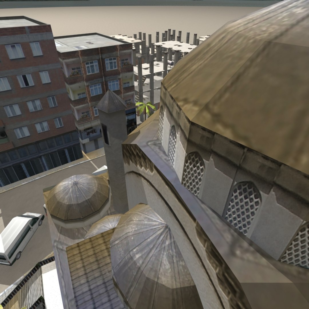3d Urban City Middle East Model