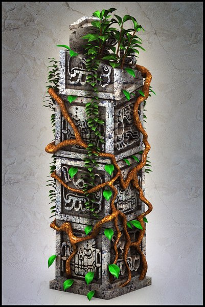 3d totem model