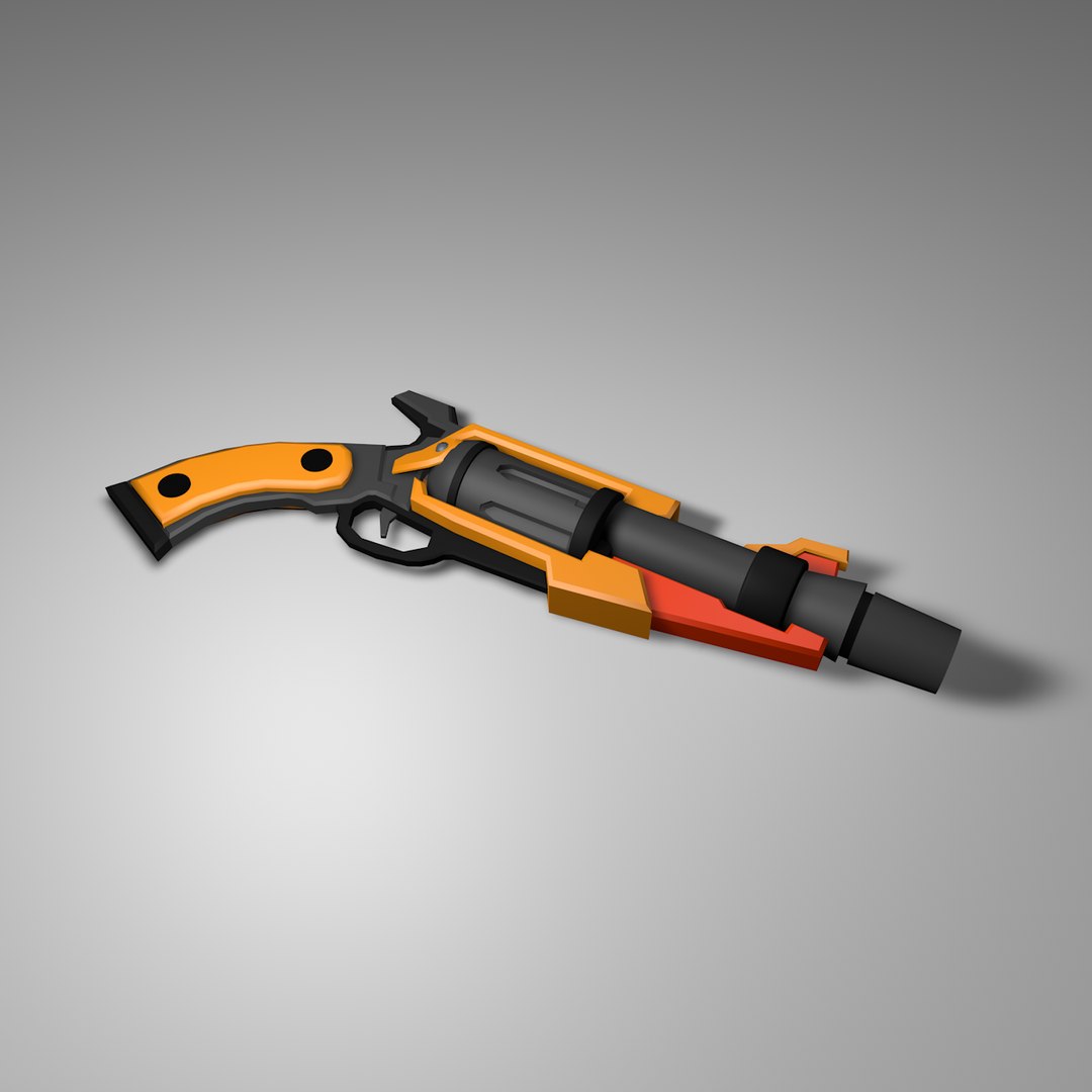 Free 3D Handgun Weapon Model - TurboSquid 1383406