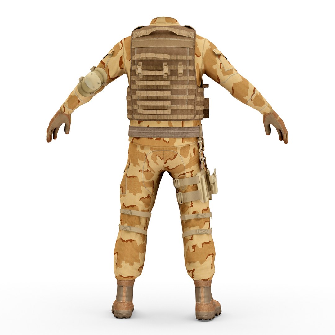 Sas Soldier Clothes 2 C4d