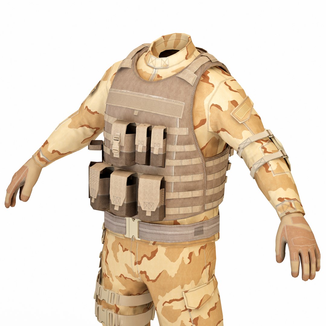 Sas Soldier Clothes 2 C4d