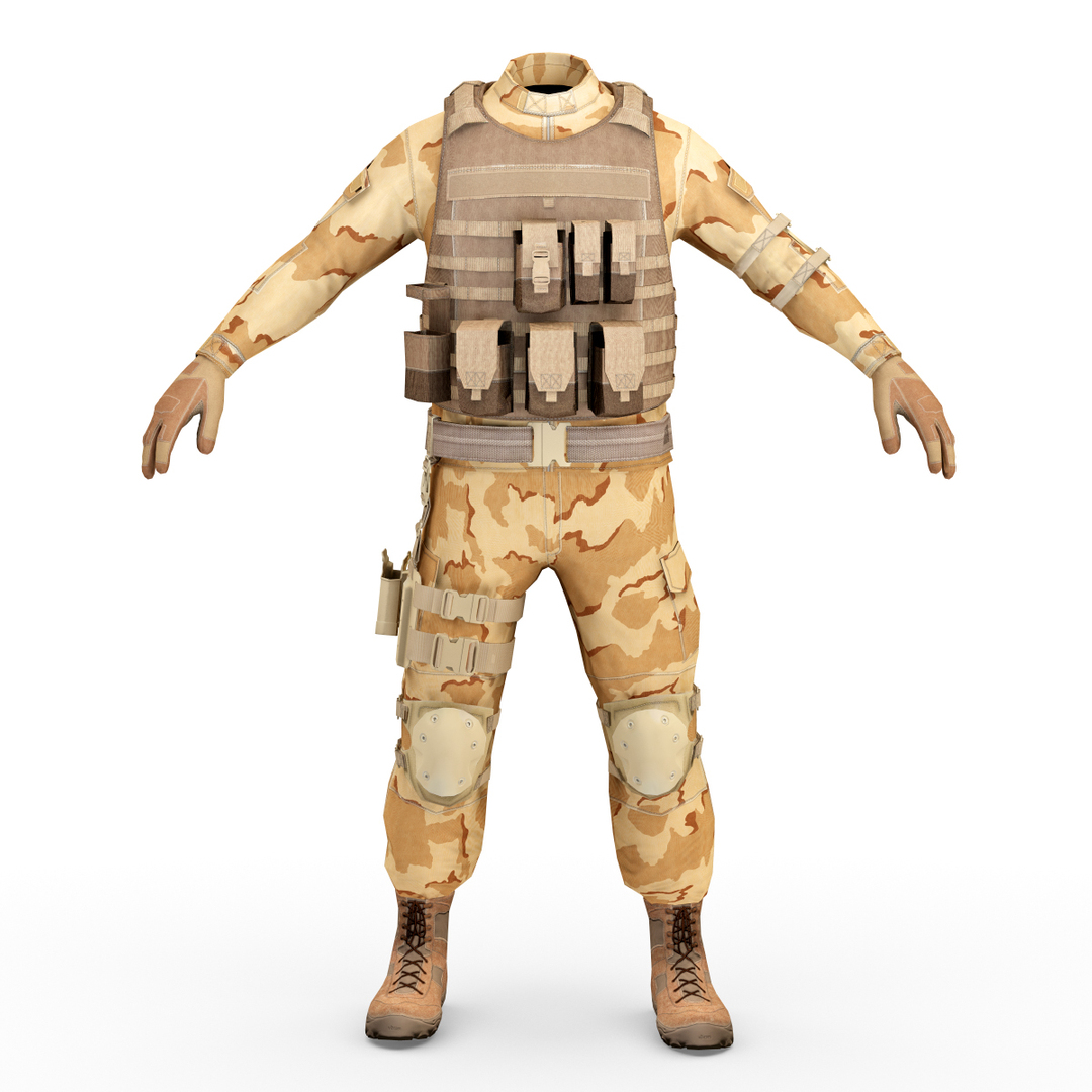 Sas Soldier Clothes 2 C4d