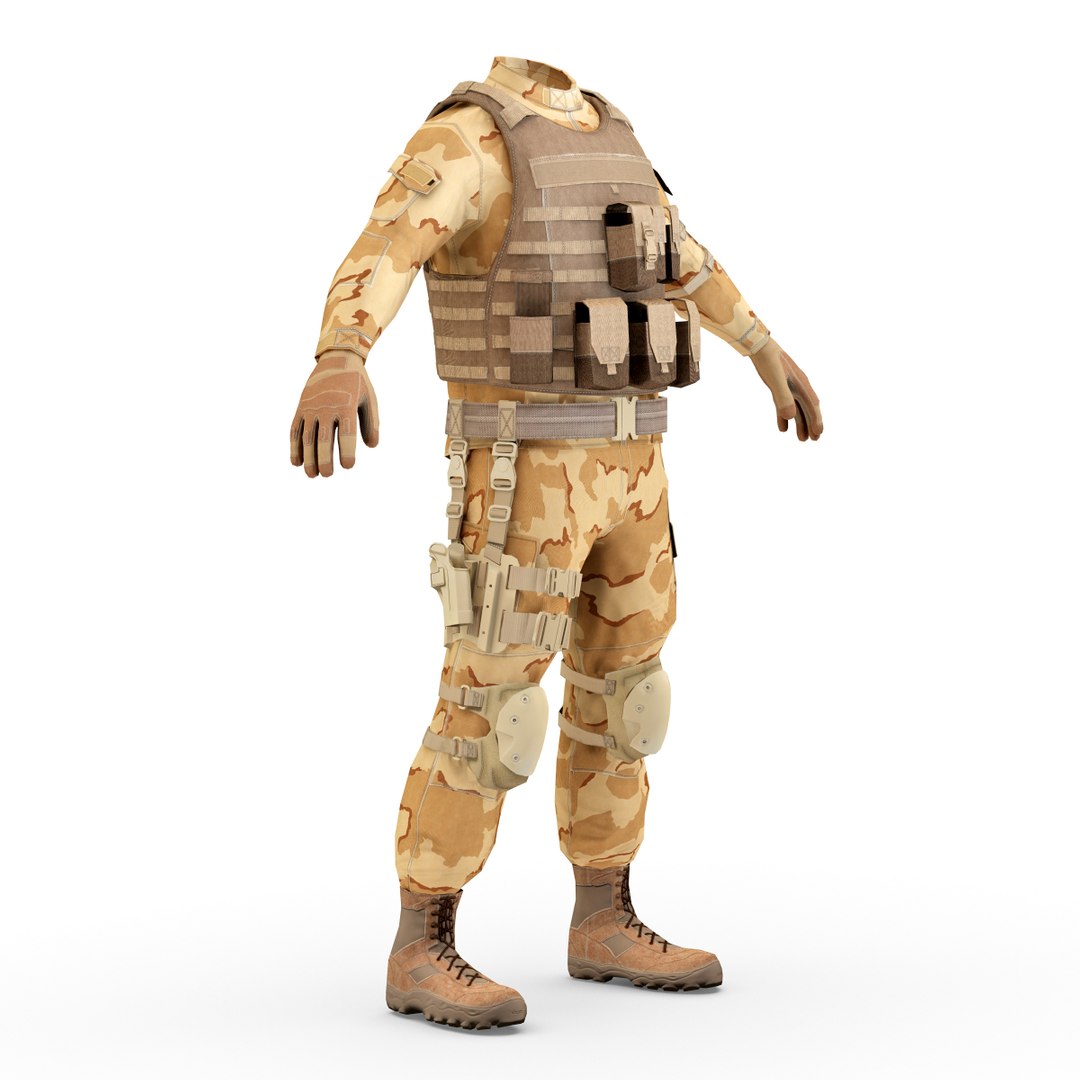 Sas Soldier Clothes 2 C4d