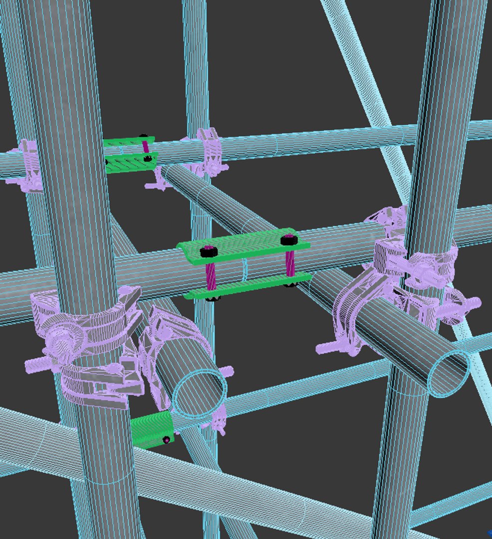 3d Model Scaffolding