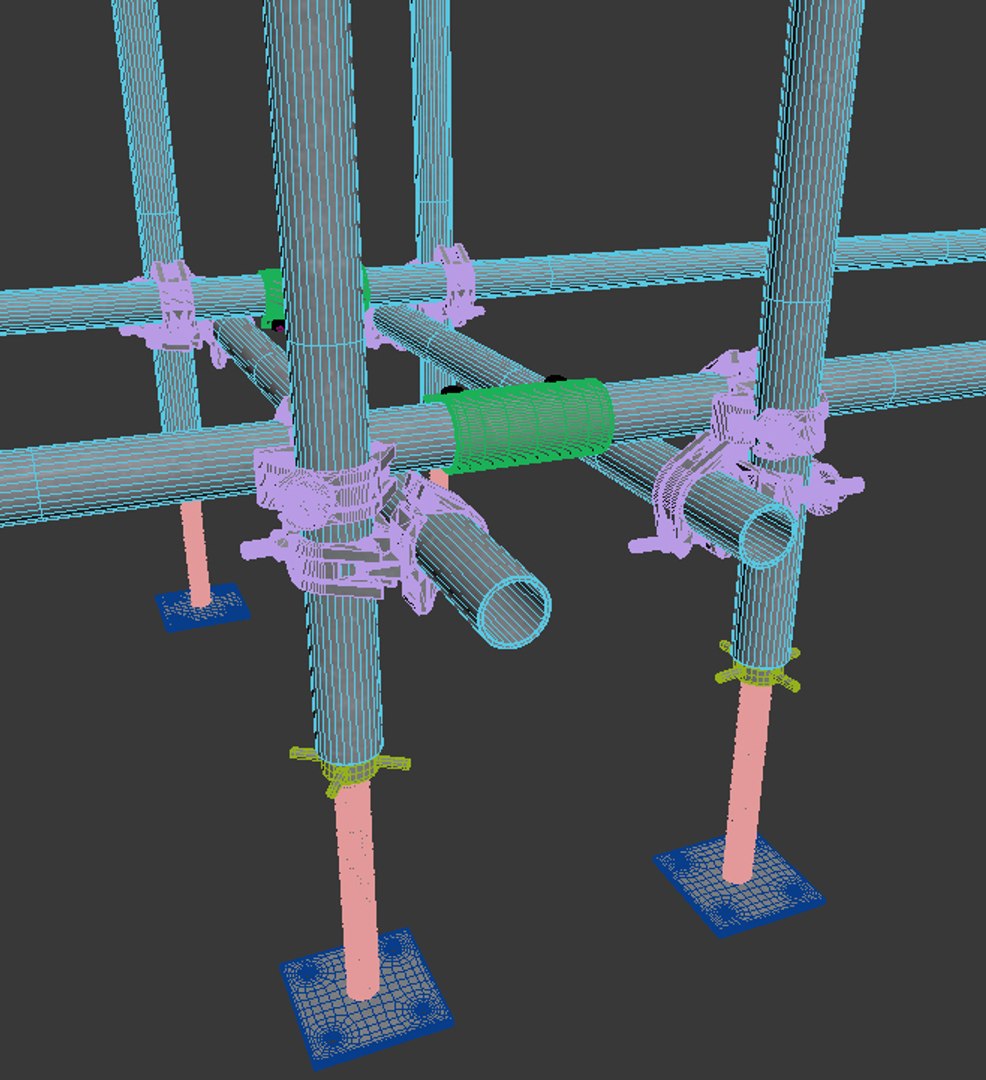 3d Model Scaffolding