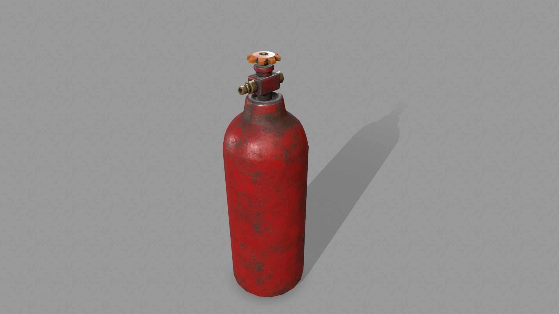 3D Oxygen Tank Model - TurboSquid 1508283