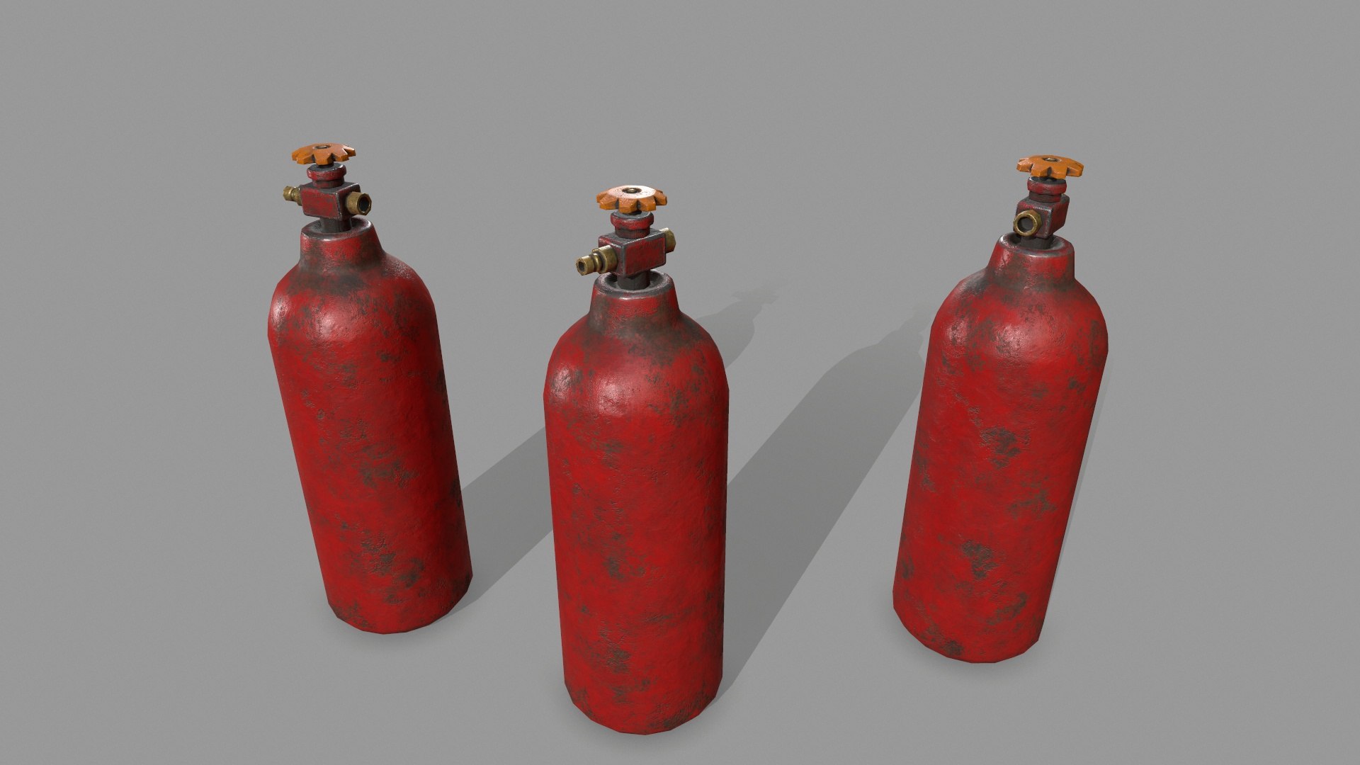3D Oxygen Tank Model - TurboSquid 1508283