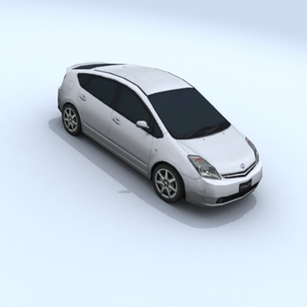 3d Toyota Prius Vehicle Car