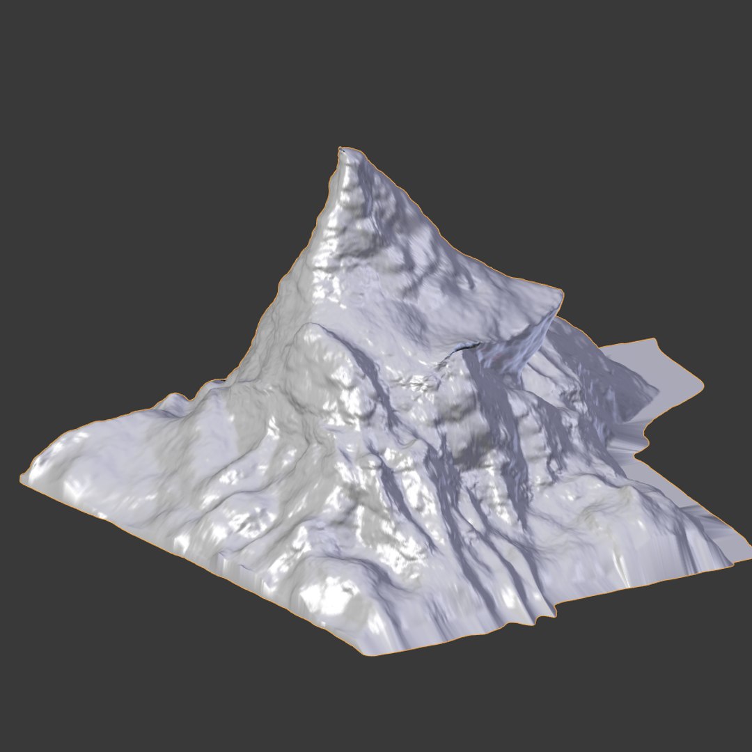 3D Landscape Snow Mountains Rocks - TurboSquid 1578480