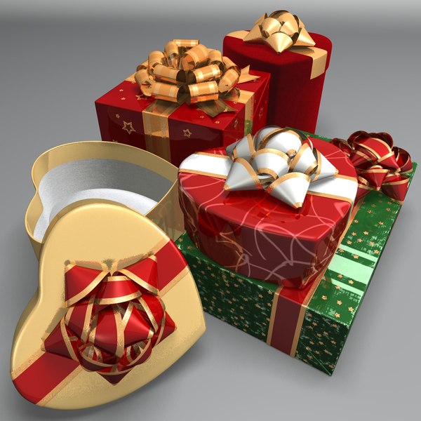 3d gifts boxes