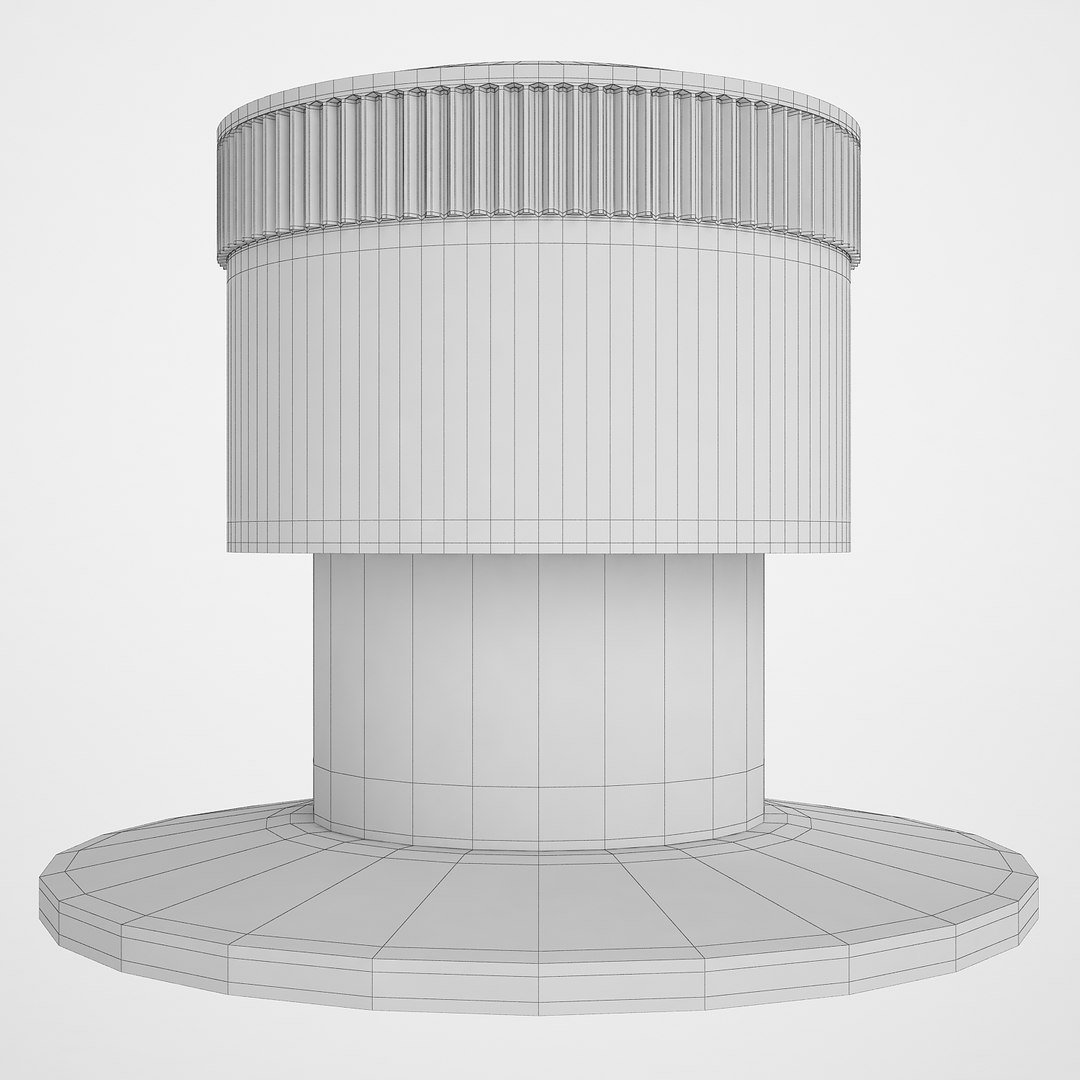 Industrial Button 3D Model - TurboSquid 1319640