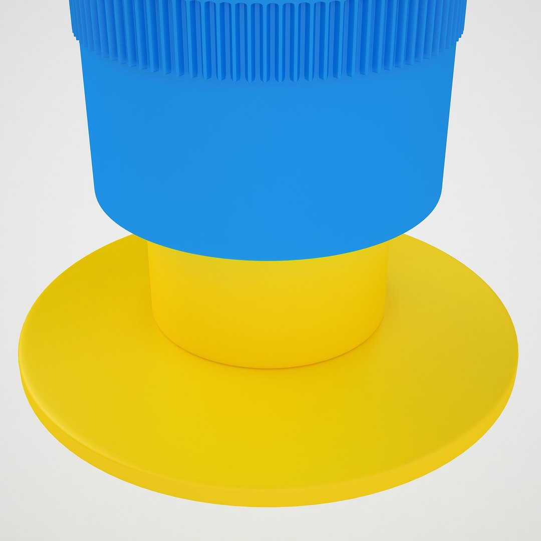 Industrial Button 3D Model - TurboSquid 1319640