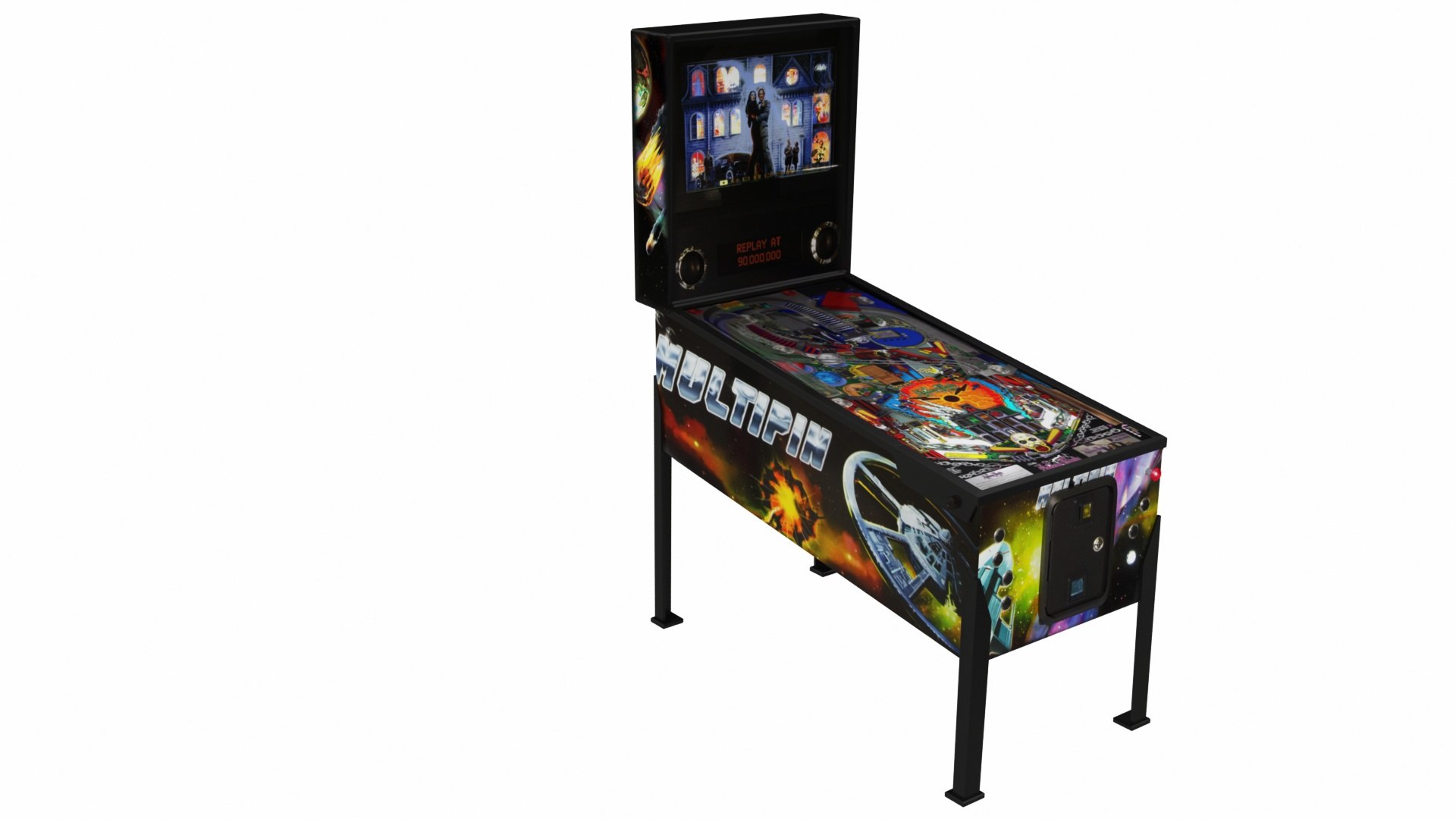 3D Pinball Machine - TurboSquid 1501955