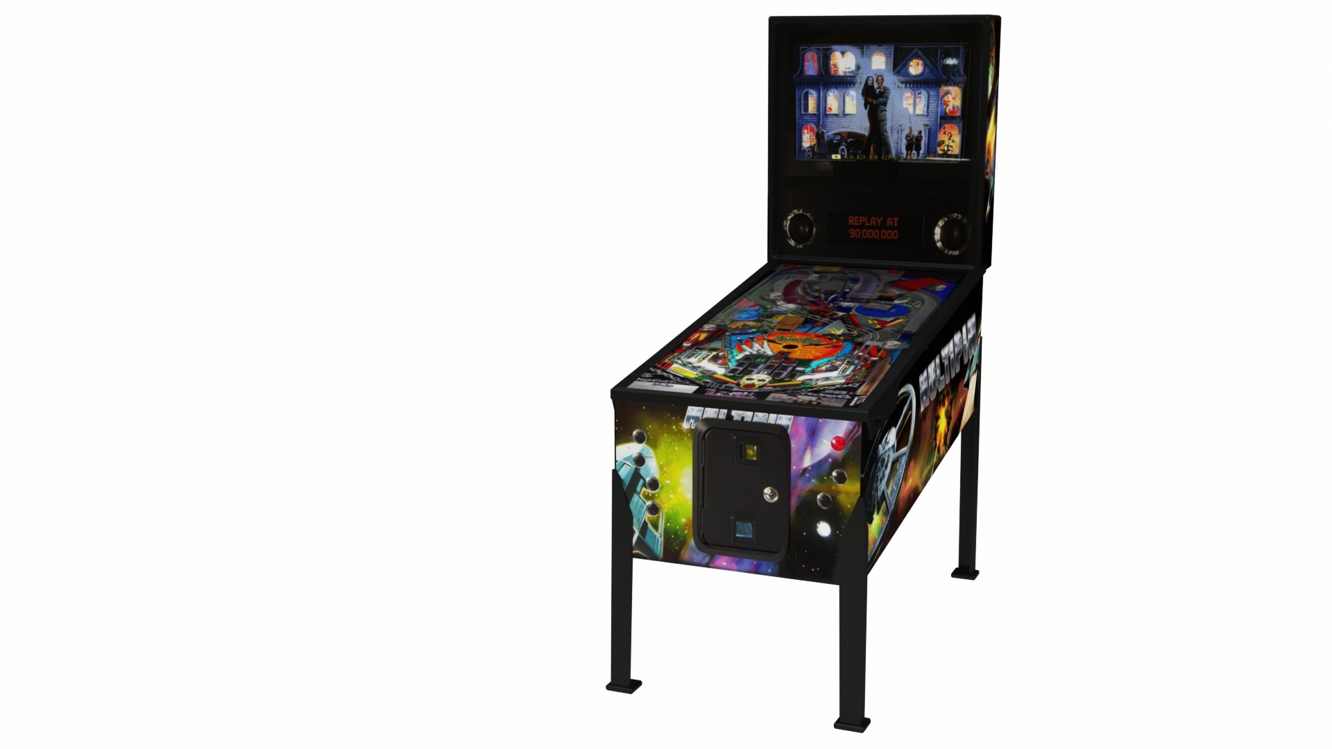 3D Pinball Machine - TurboSquid 1501955
